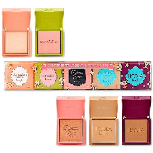 Benefit | Makeup | Benefit Cheek Champions Blush And Bronze 5pc Set ...
